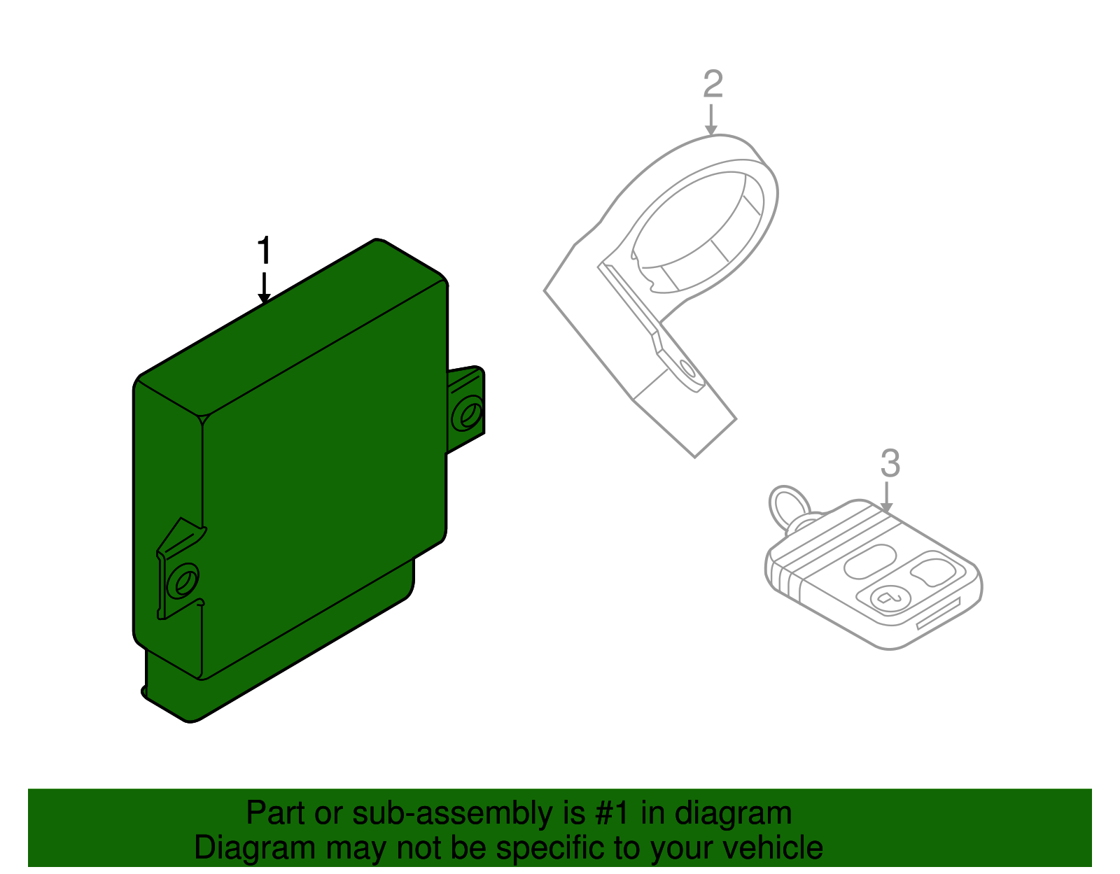OEM Ford Control Module For 2010-2013 Ford Transit Connect - Part No ...