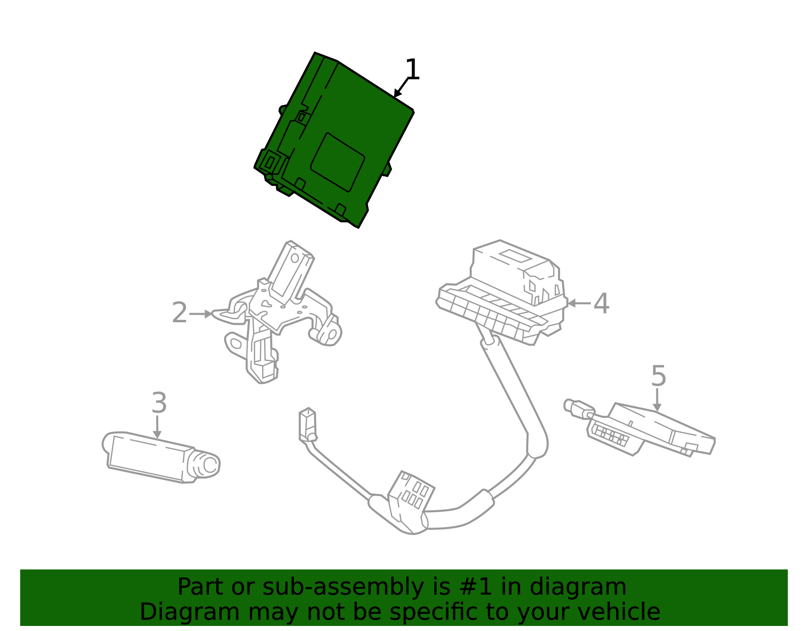 OEM 2018-2020 Honda Accord Control Module 39870-TVA-A02 | Honda ...