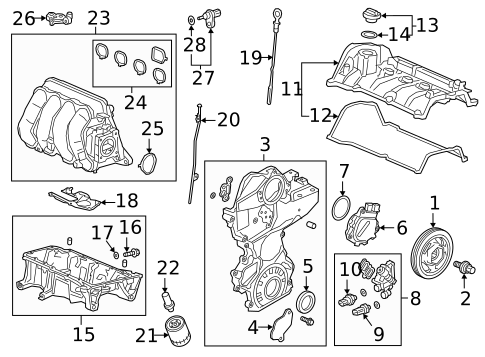 Filters for 1993 Honda Civic | Honda Factory Parts