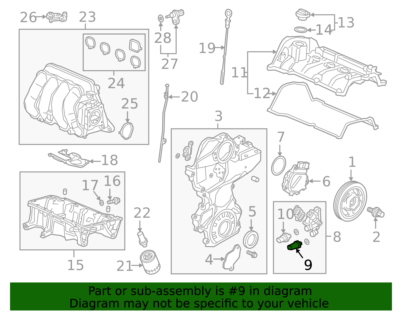 37250-R1A-A01 - Oil Pressure Switch 2012-2022 Honda | Honda Parts Online