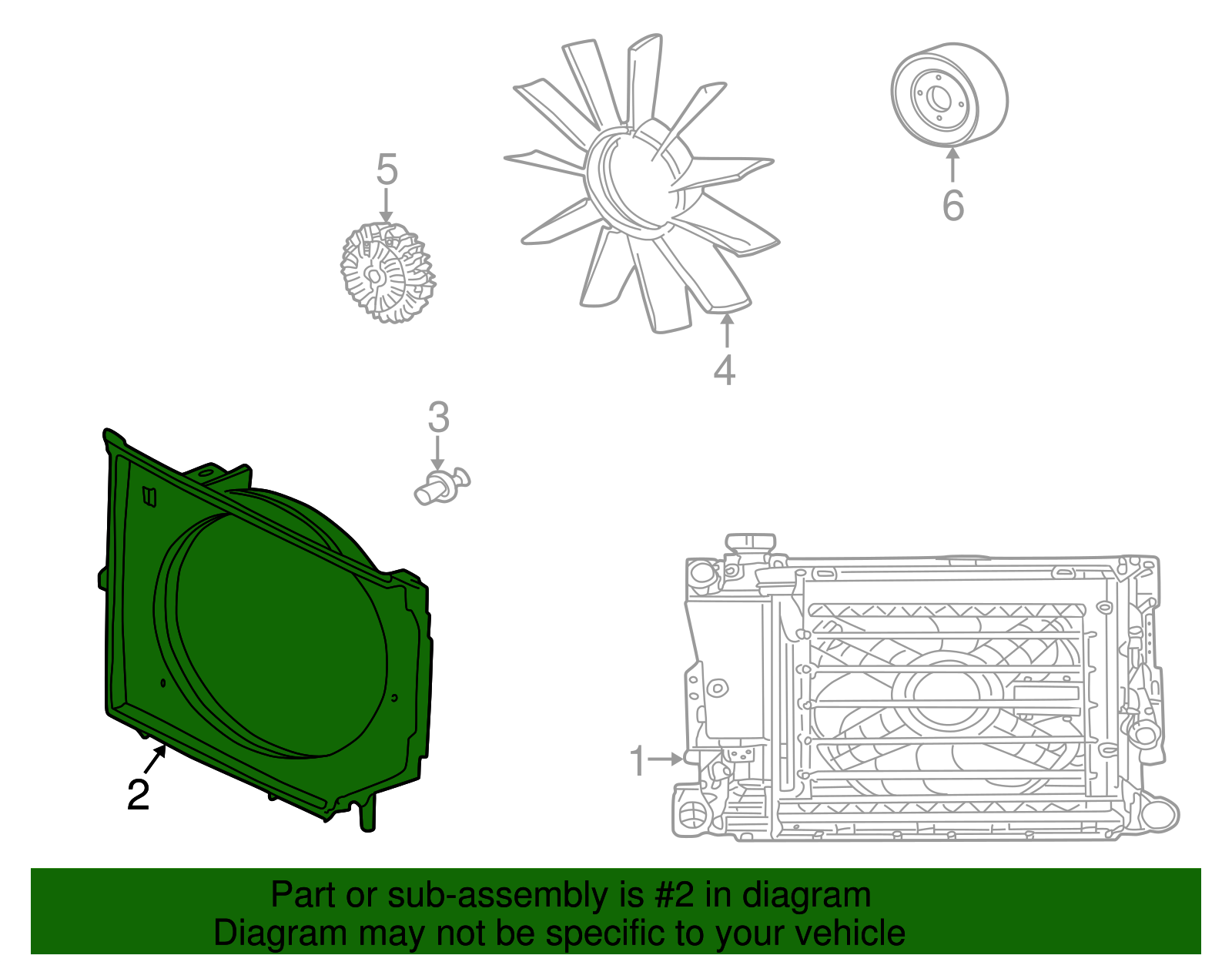 17111436259 - 1999-2006 BMW Fan Shroud (17-11-1-436-259) | BMW of South ...