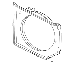 17-11-1-436-259 - Fan Shroud - 1999-2006 BMW | Buy BMW Parts Now