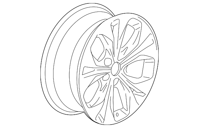 2016-2018 Chevrolet Malibu 18x8.5-Inch-Inch Aluminum Wheel 22969724 ...