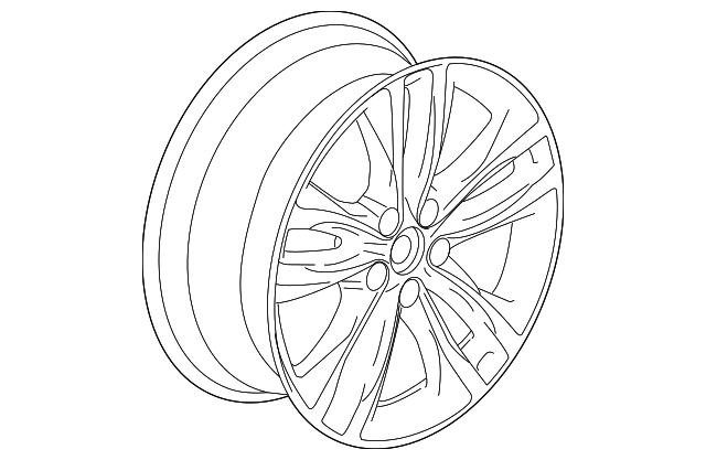 2020-2022 Chevrolet Malibu Wheel, Alloy 84898708 | Shop Matick Buick GMC
