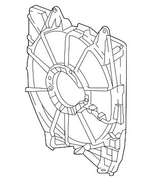 19015-6A0-A01 - Fan Shroud | All Discount Parts Store