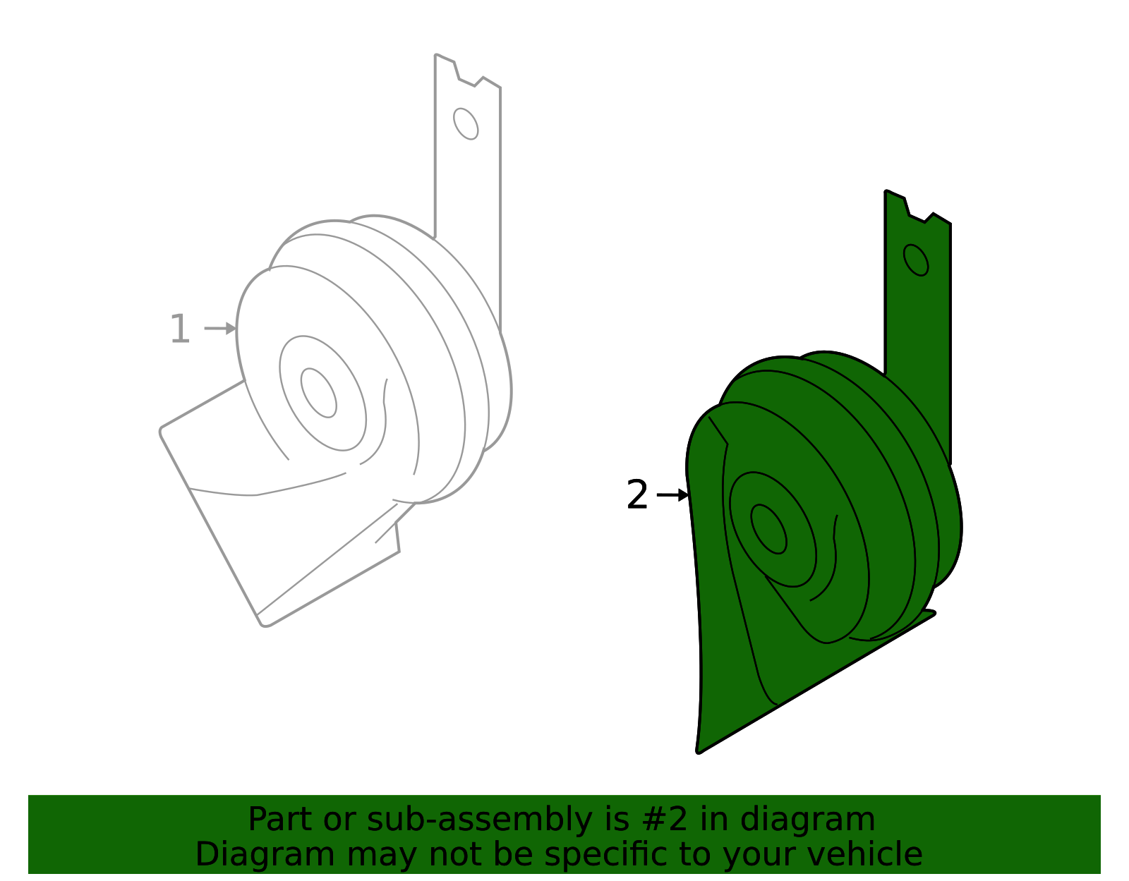 96611-3J100--DS - High-Quality Horn for 2007-2012 Hyundai Santa Fe ...