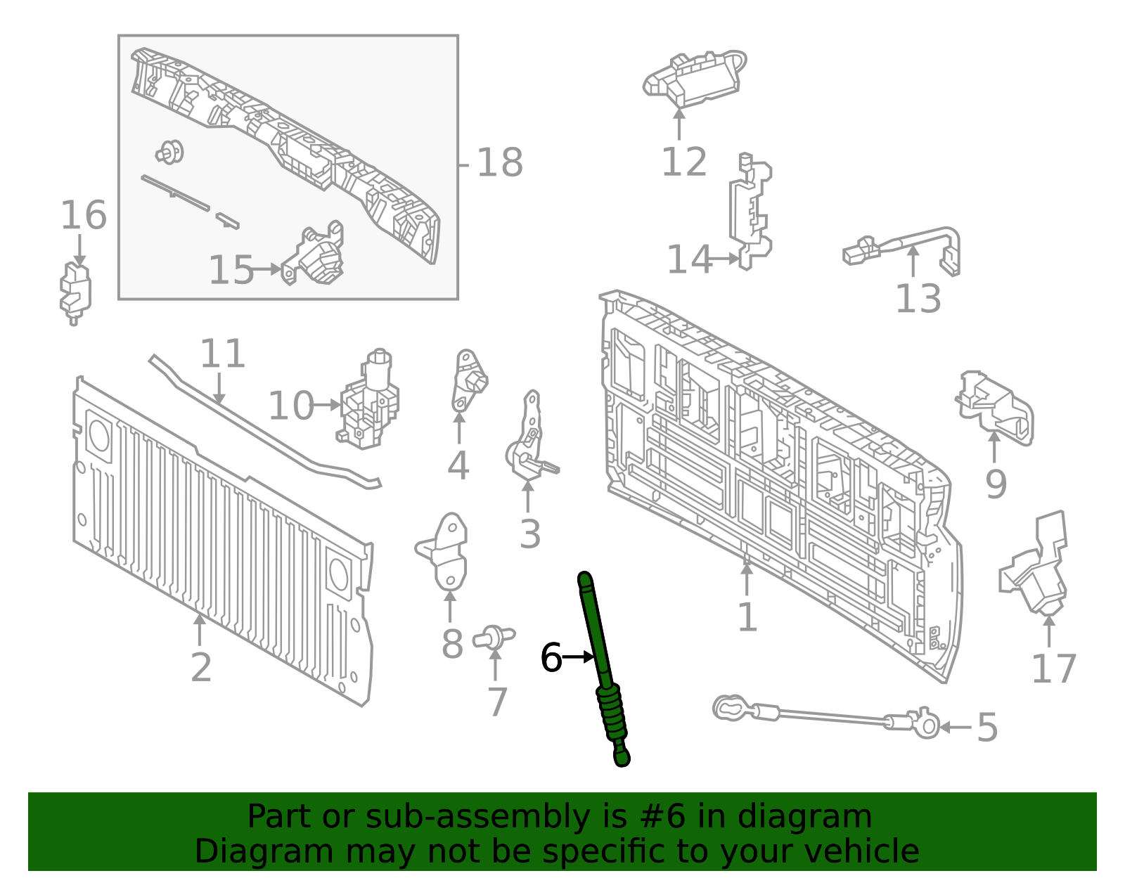 66140-AN010 - High-Quality Support for 2025 Toyota Tundra | AutoNation ...