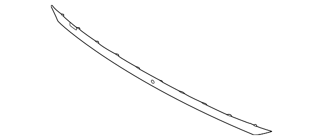 2022-2024 Hyundai Tucson Lift-Gate Finish Panel Trim Plate 87370-N9CA0 ...