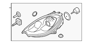 2015-2018 Porsche Macan Headlamp Assembly 95B-941-029-GD | Sunset ...
