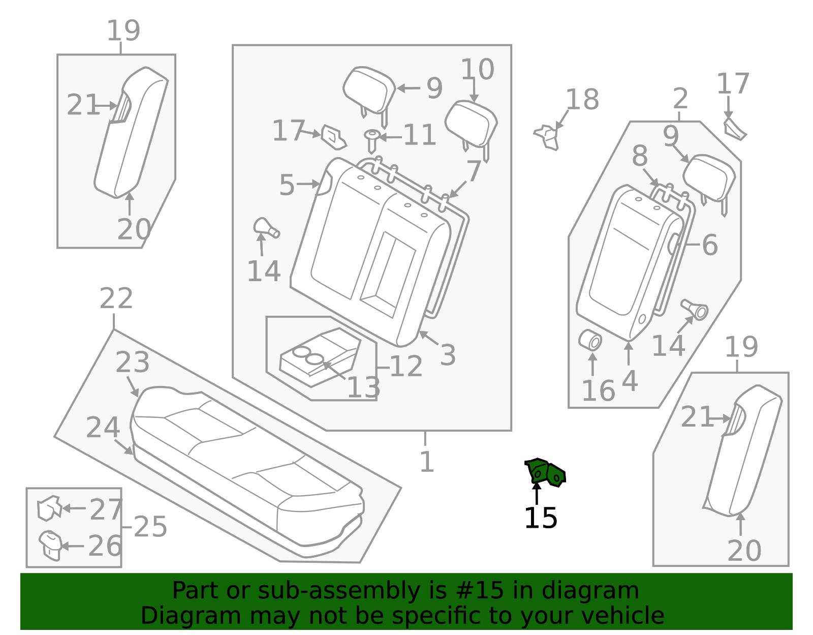2006-2010 Hyundai Sonata Center Bracket 89720-3K000 | MotorMotor