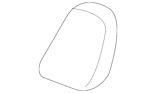 2003-2025 Ford | Mirror Inside Bracket | F7AZ-17698-BA | Walls' Ford Parts