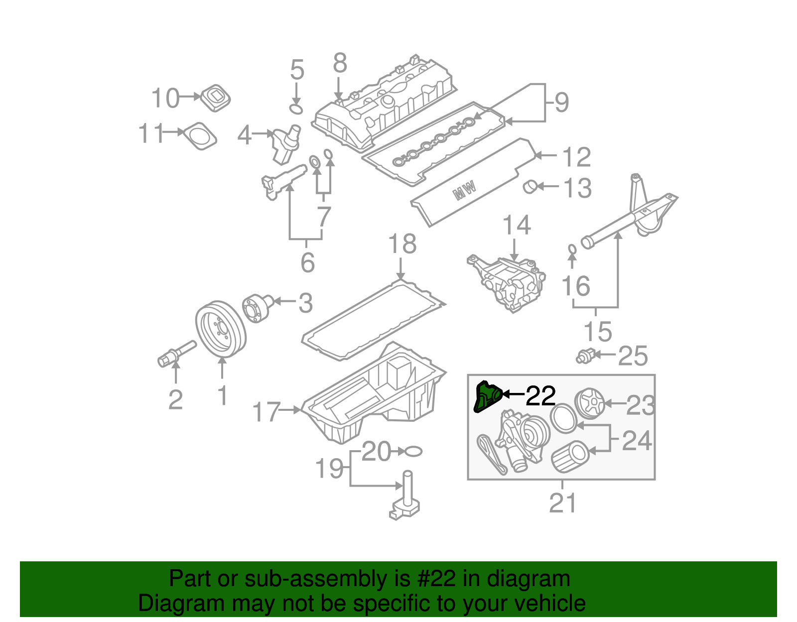 2006 2021 BMW Oil Filter Housing Gasket 11 42 8 637 821 BMW OEM Parts 2006 2021 BMW Oil Filter Housing Gasket 11 42 8 637 821 BMW OEM Parts