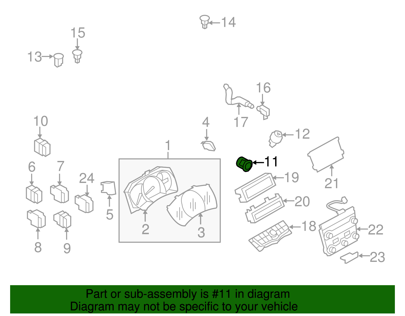 2008-2014 Nissan Ignition Switch 25150-1LB0A | GetOEMParts.com