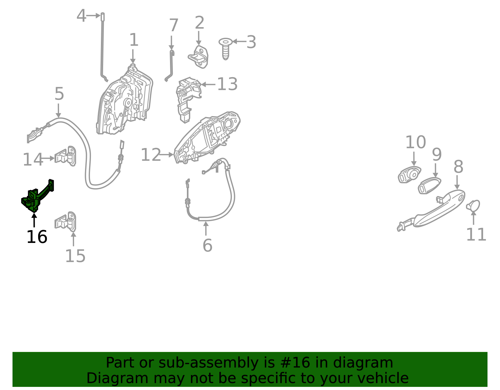 51217390686 - 2018-2024 BMW Door Check (51-21-7-390-686) | BMW of South ...