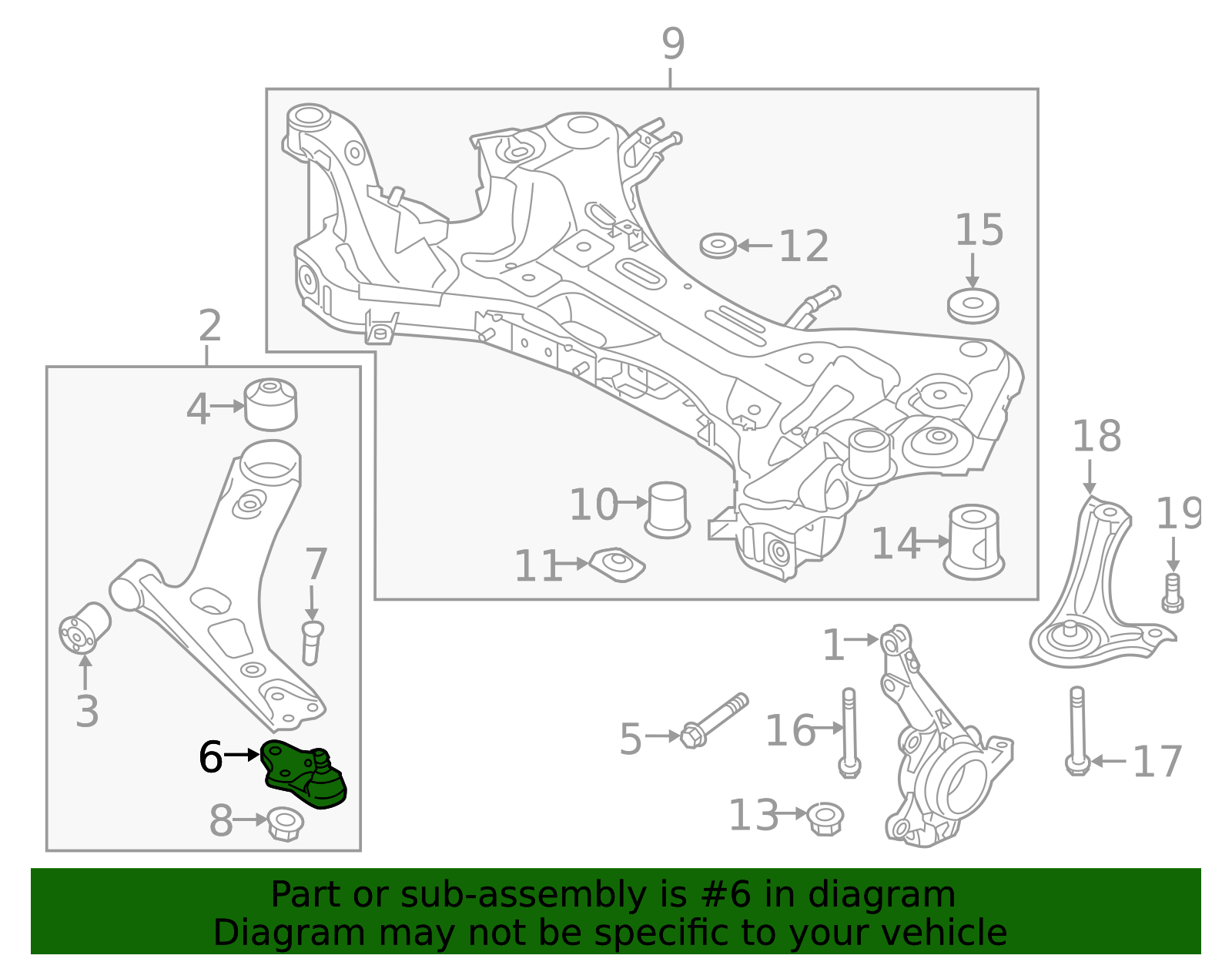 54530-D3000 - Lower Ball Joint 2017-2022 Kia | Kia.Parts Store