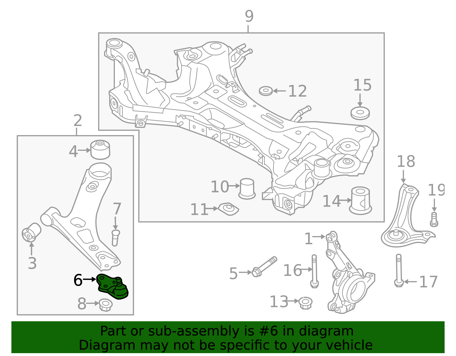 54530-D3000 - Lower Ball Joint 2017-2022 Kia | Kia.Parts Store
