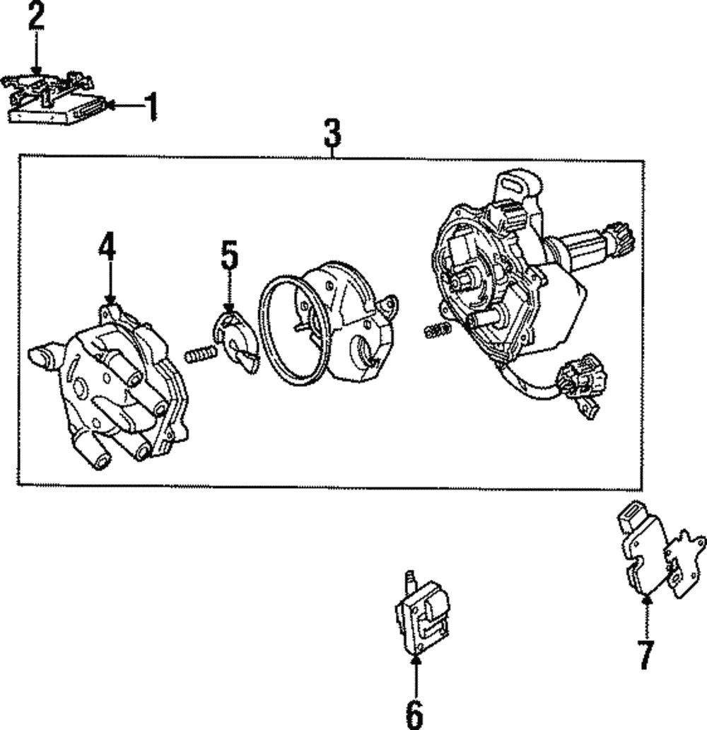 1991-1999 Ford Motorcraft™ Ignition Control Module DY-1077 | Ford OEM ...