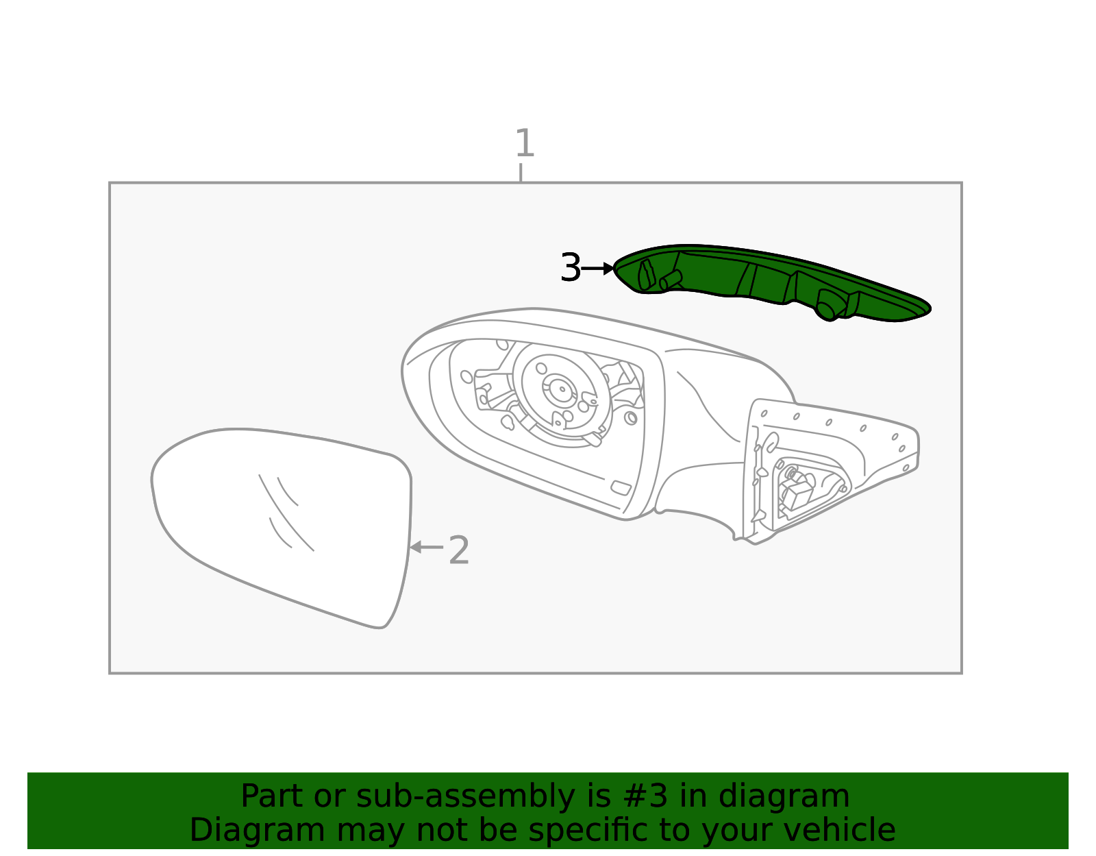 87614-3W000 - Signal Lamp 2011-2016 Kia Sportage | Kia.Parts Store