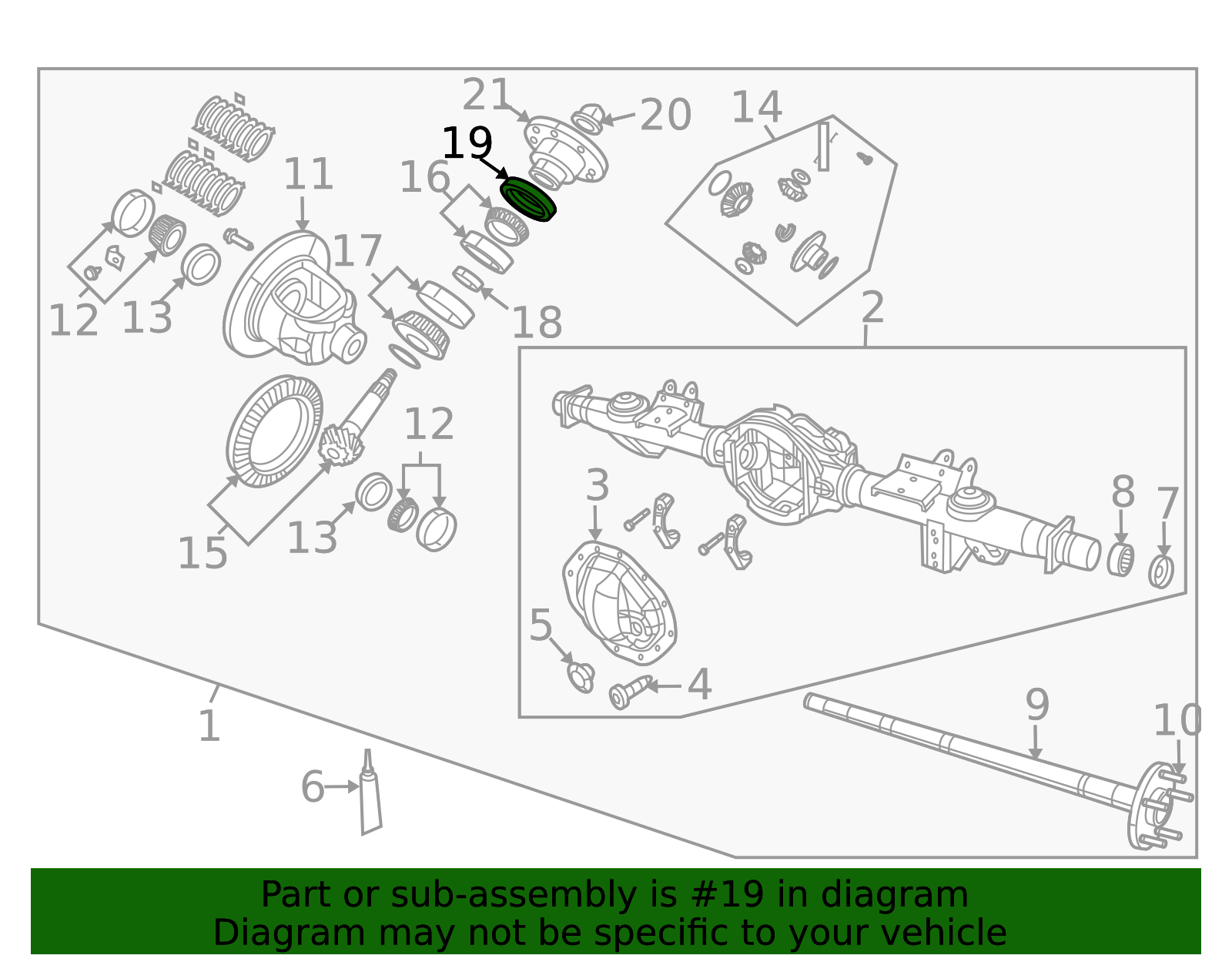 Pinion Seal 68084183AB | Mopar Parts Canada