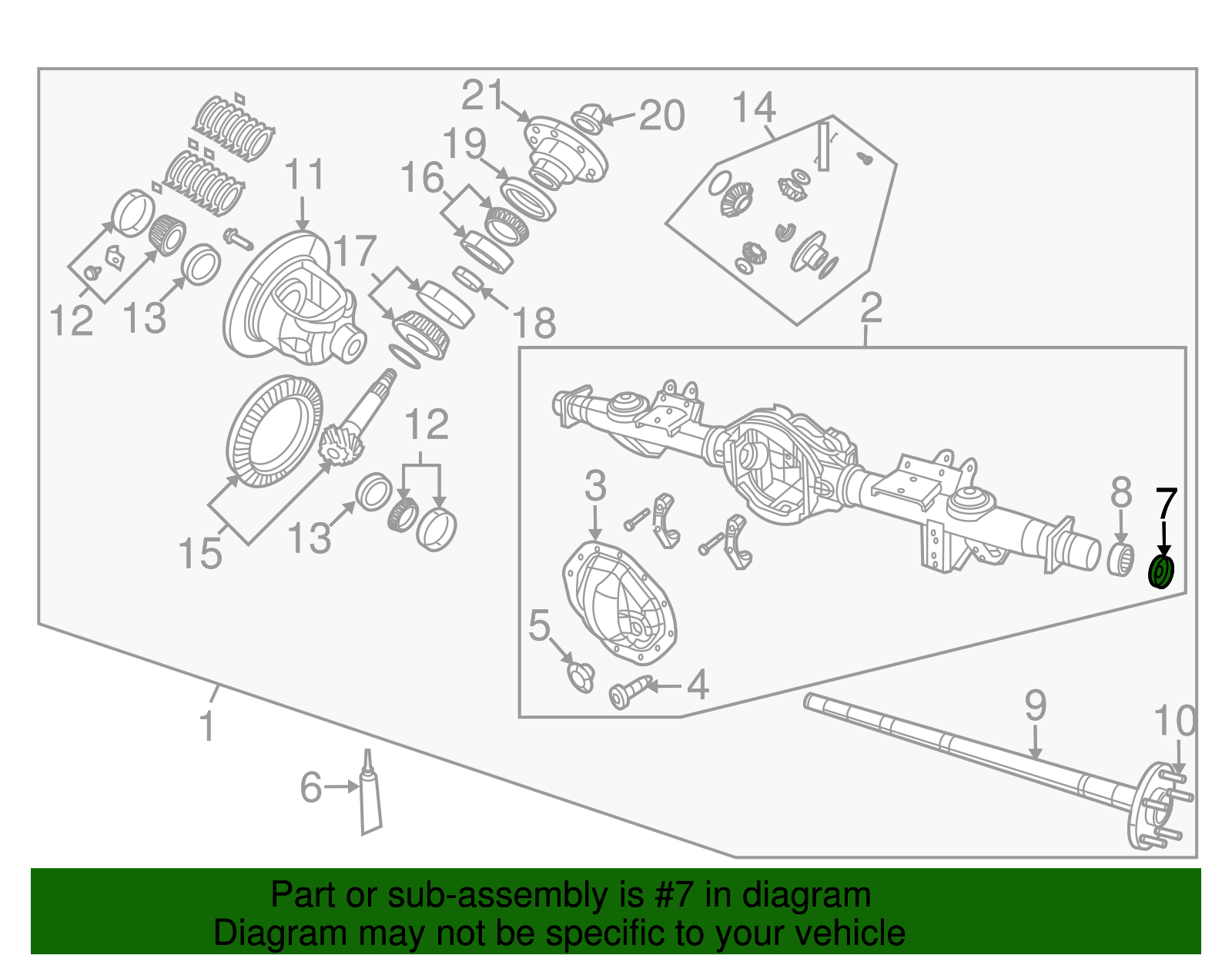 2012-2025 Mopar Seal 68146583AB | Mopar Parts Canada