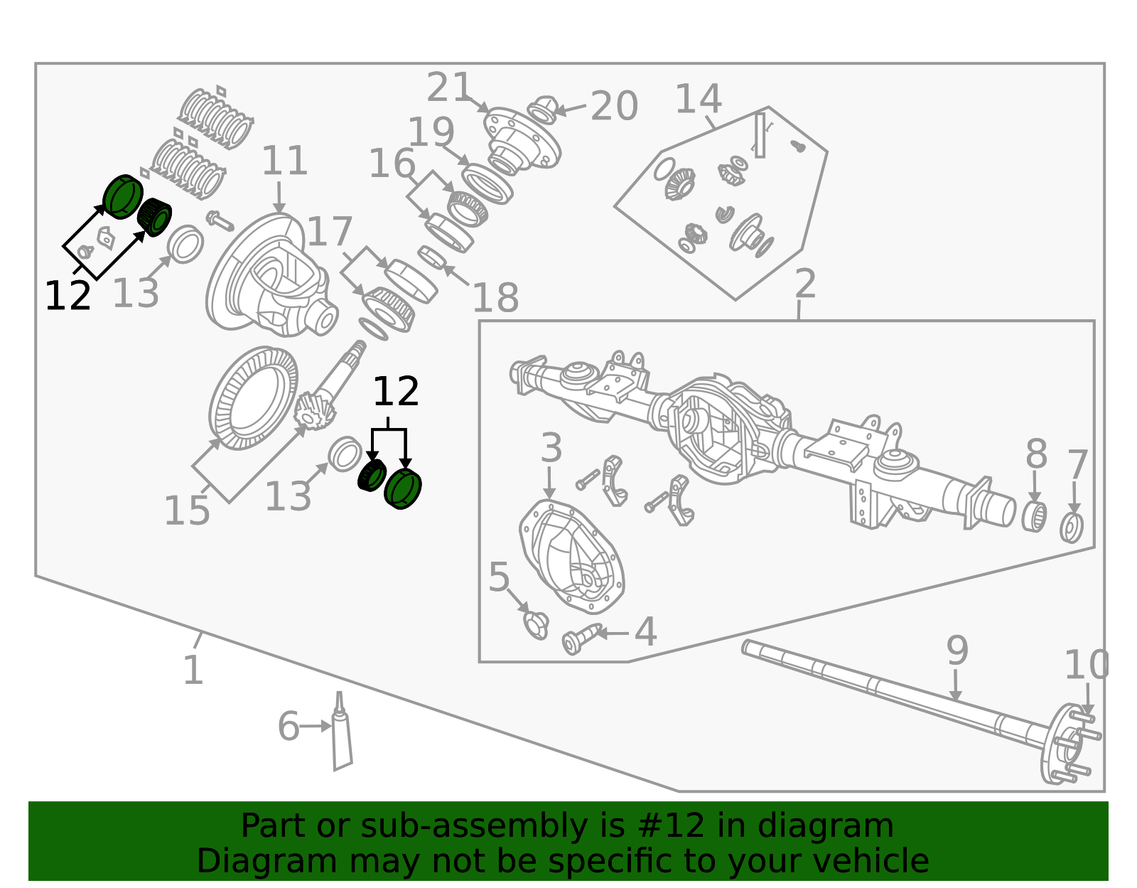 2011-2025 Ram Bearing Kit 68340251AA | Mopar Parts Canada