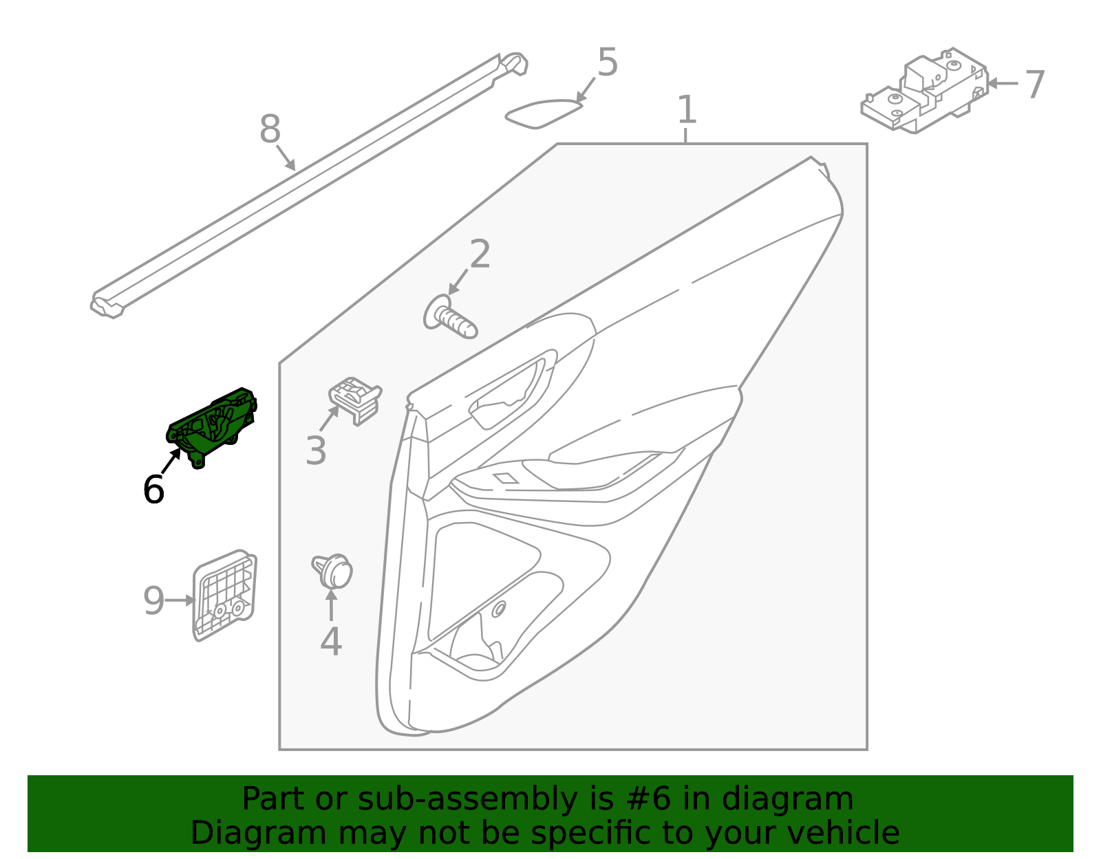 Interior Handle - Factory Grip and Function 82620-G2010-VCS ...