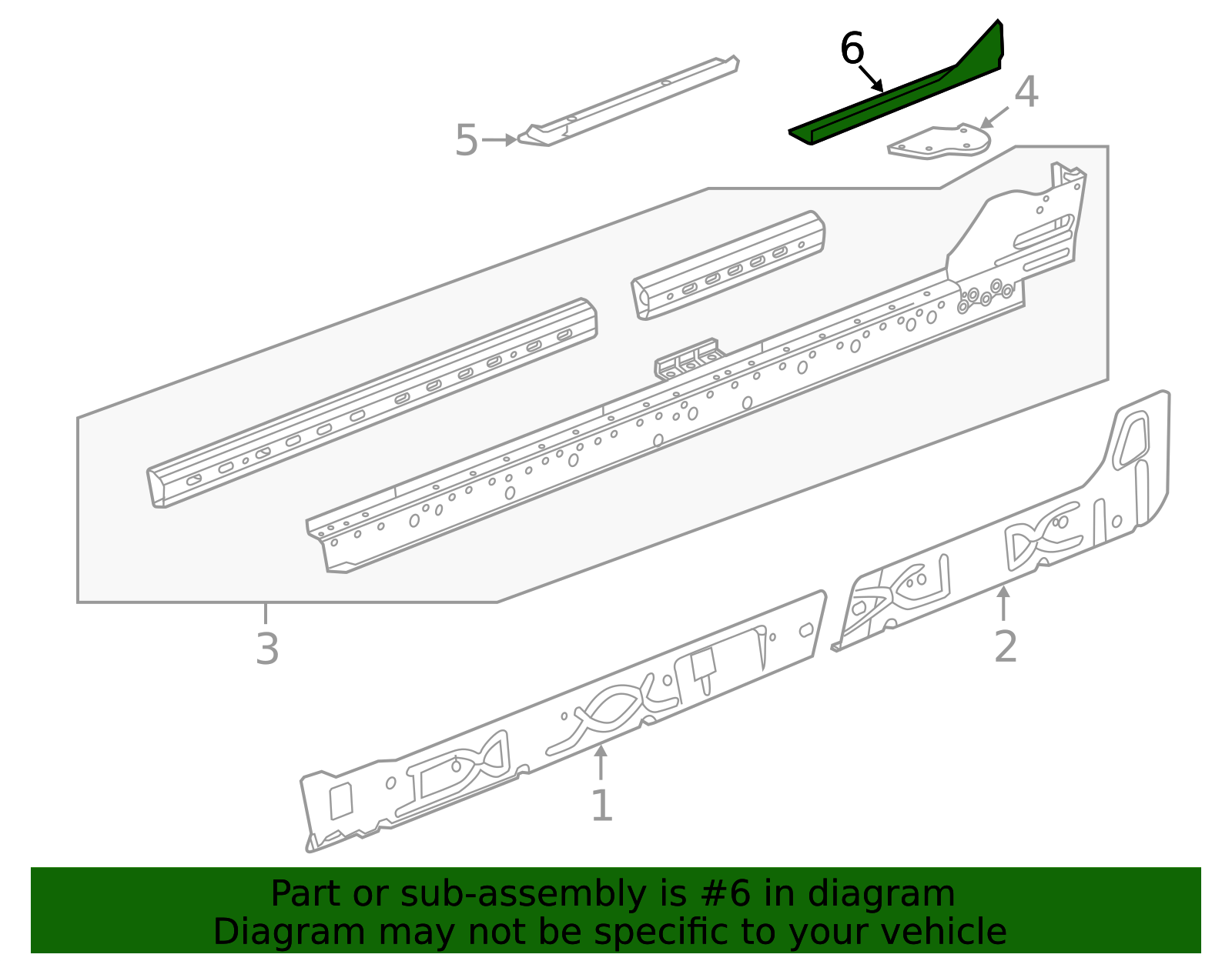 20985547 - High-Quality Passenger Side Rocker Inner Panel Extension for ...