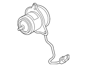 3345744 - Fan Motor - 2000-2004 Volvo | Volvo OEM Parts Direct