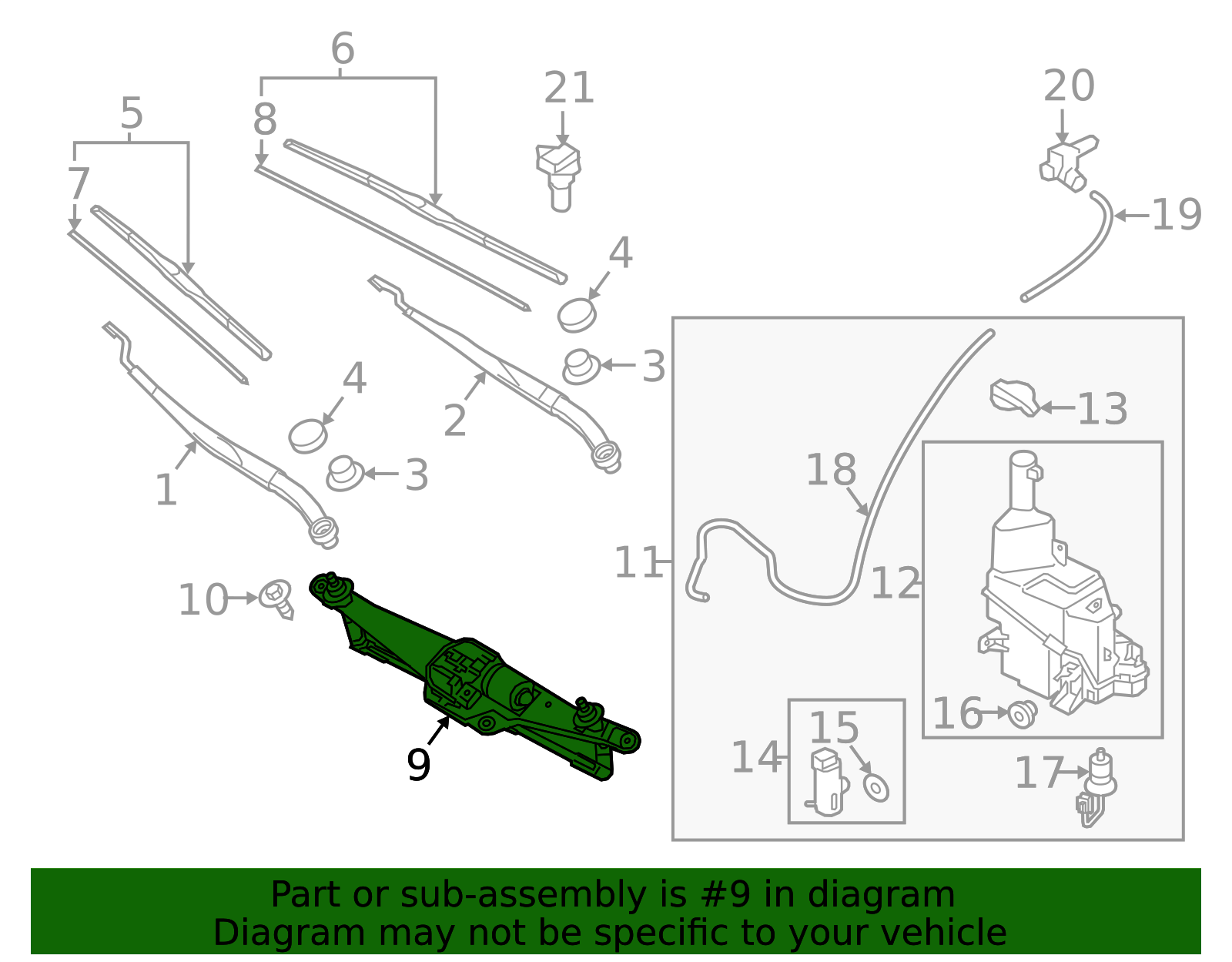 98100-3T000 - Motor & Linkage 2015-2017 Kia K900 | Kia.Parts Store