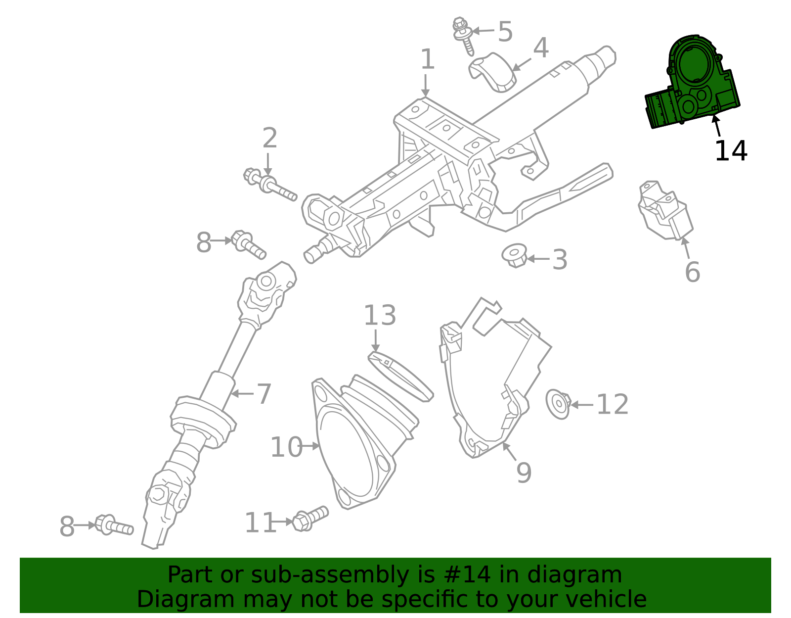 2020-2023 Toyota Highlander Position Sensor 8924B-06170 | Toyota Parts ...