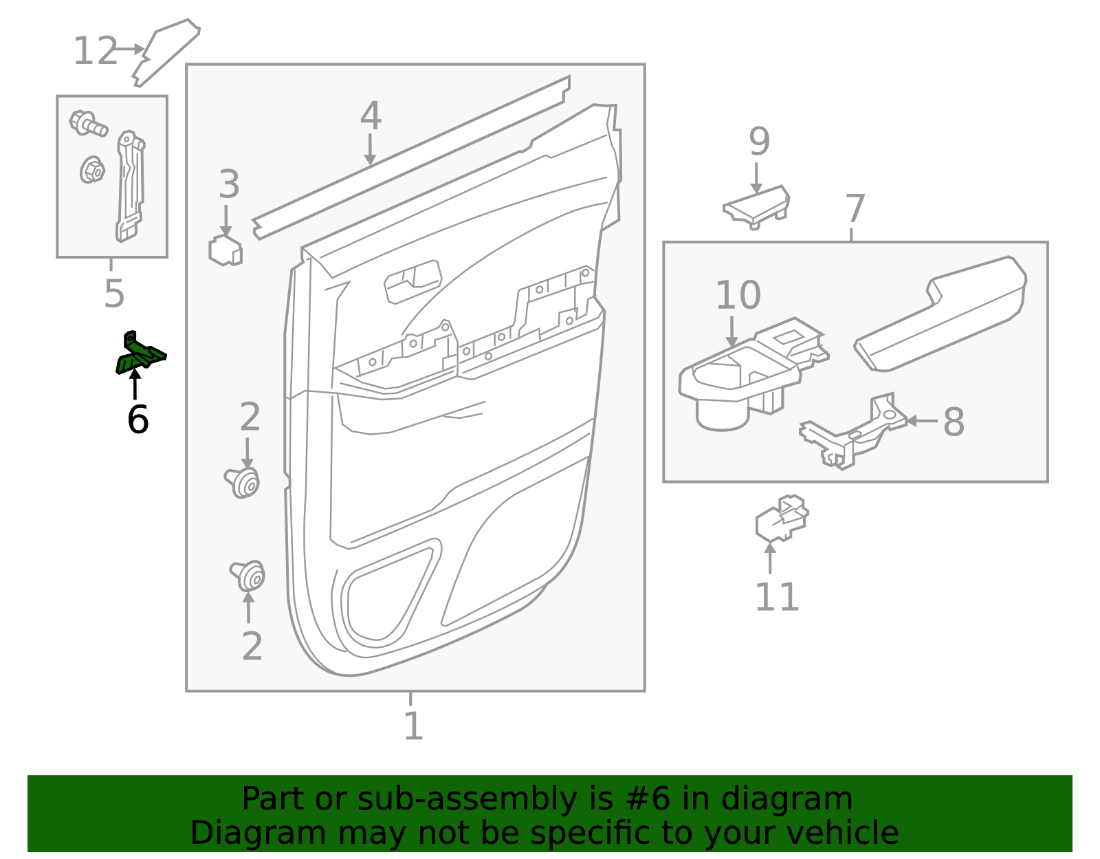 83508-S3V-A00 - Bracket Pull Pocket - 2006-2021 Honda | Genuine Honda Parts