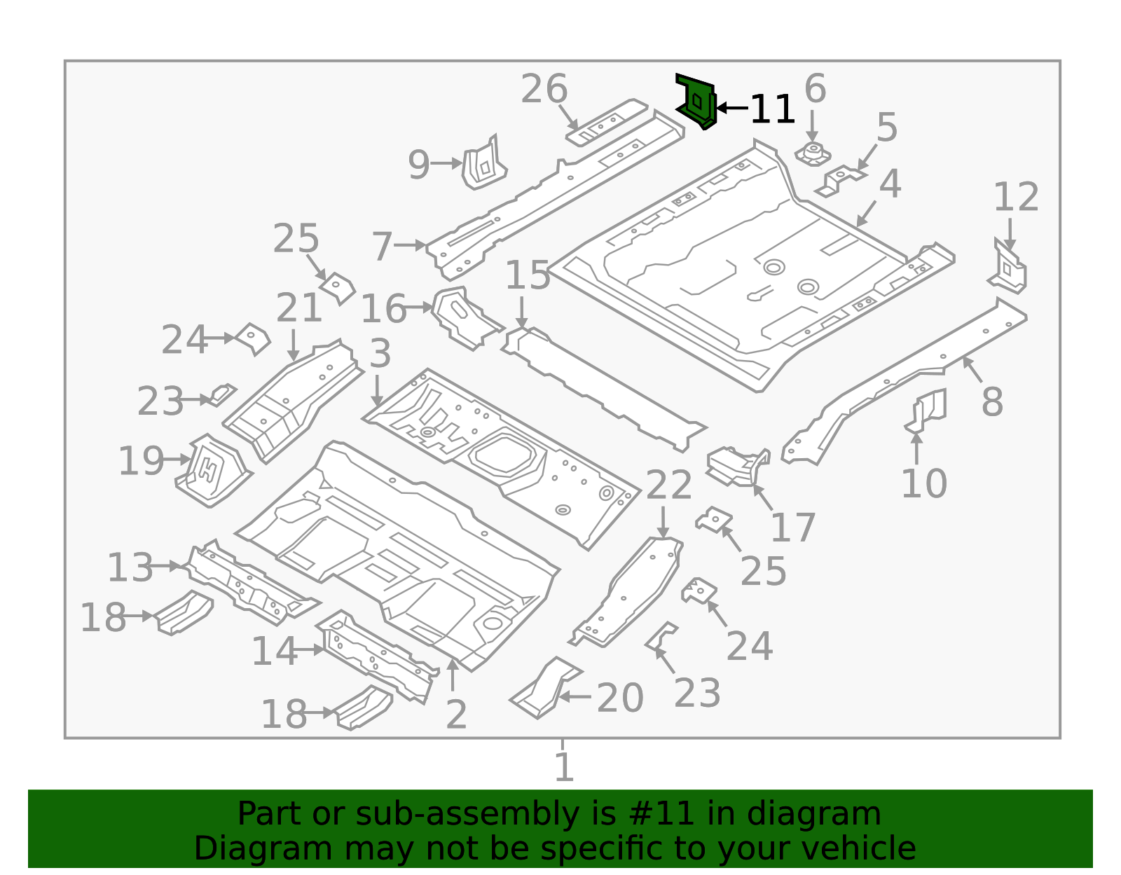2017-2022 Hyundai Ioniq Rear Reinforced 65662-G2000 | MotorMotor