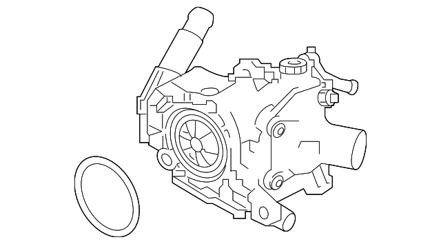 2019-2025 Nissan Engine Coolant Control Valve 21250-5NA4A | Bill Kay ...