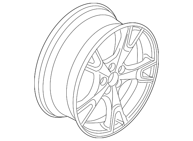 2015-2018 Ford Focus | Wheel, Alloy | F1EZ-1007-B | Walls' Ford Parts