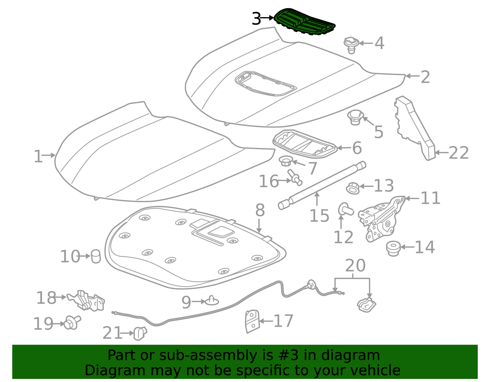 2019-2024 Chevrolet Camaro Black Hood Air Scoop 84532167 | Applegate ...