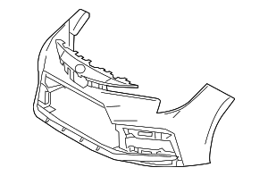 OEM 2020-2025 Toyota Corolla Bumper Cover Part # 52119-12999 | Modern ...