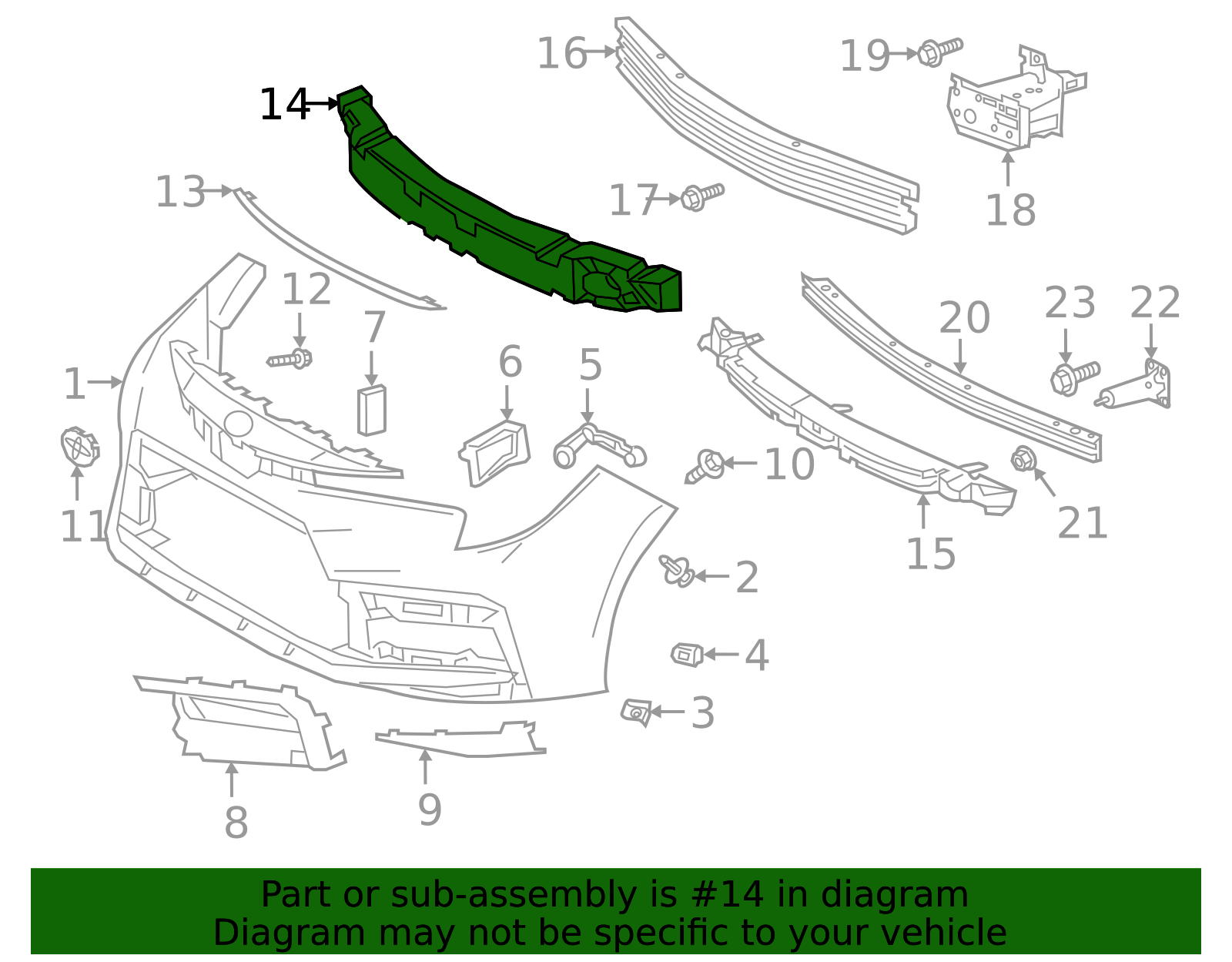 2020-2025 Toyota Corolla Upper Absorber 52611-02540 | Toyota Parts Center