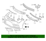 47749-02020 - Bumper Cover Fastener 2018-2025 Toyota | Longo Toyota Parts