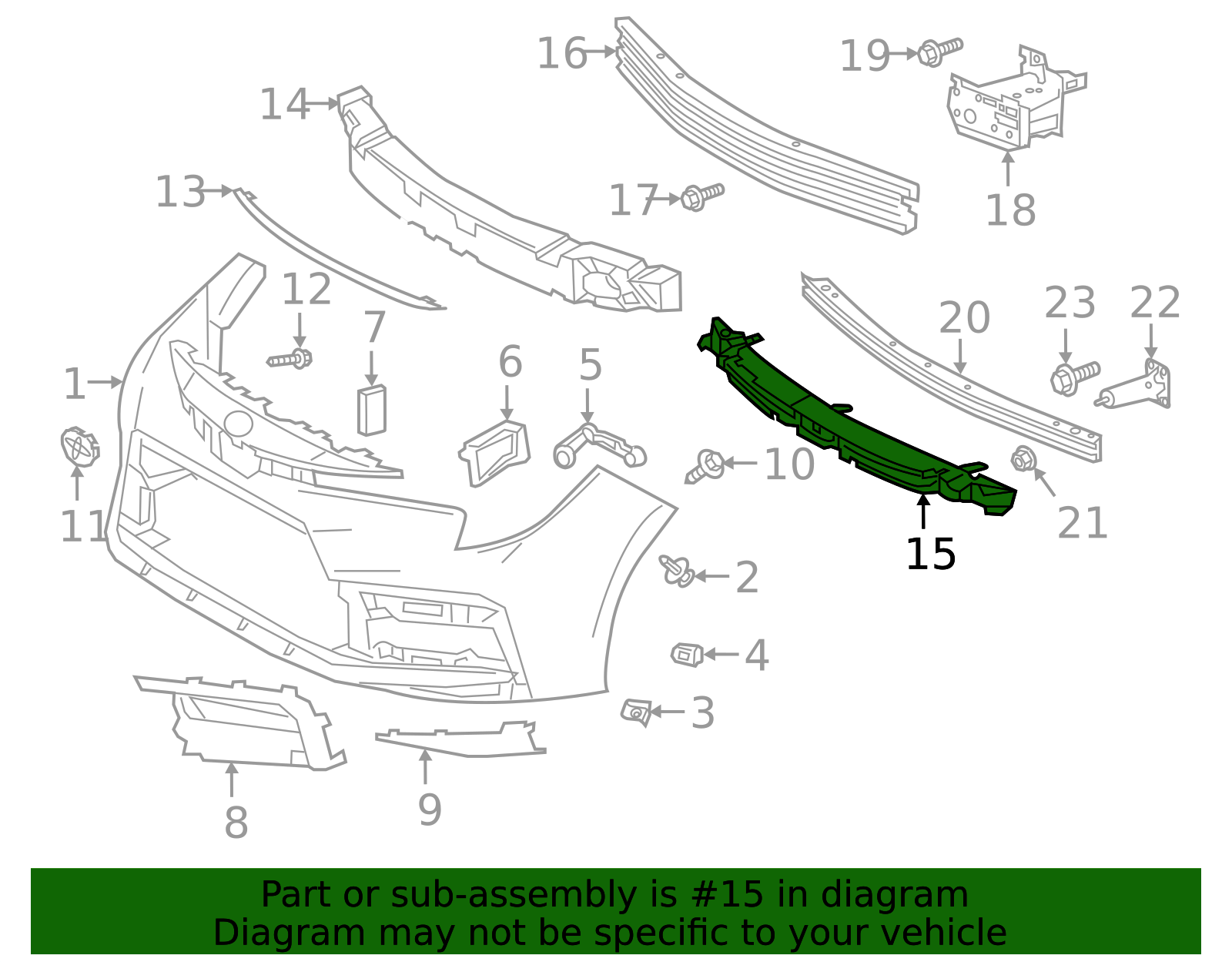 5261802310 - Lower Absorber 2020-2025 Toyota Corolla | Toyota San Diego ...