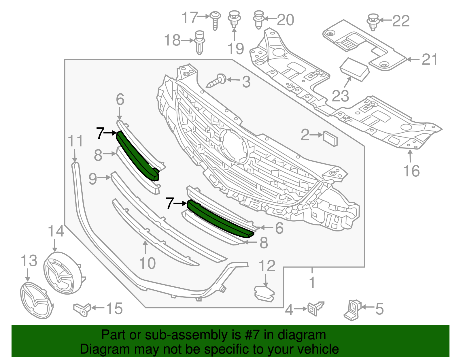2016 Mazda CX-5 Molding KA0H-50-B51 | Mazda Parts Deals