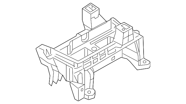 Hyundai - 46733-G3100 - Automatic Transmission Shift Lever Bracket ...