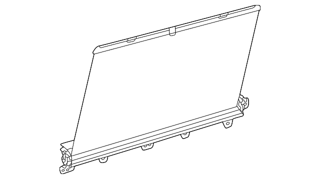 2021-2025 Toyota Sienna Door Glass Sunshade 65990-08030-B1 | Toyota ...