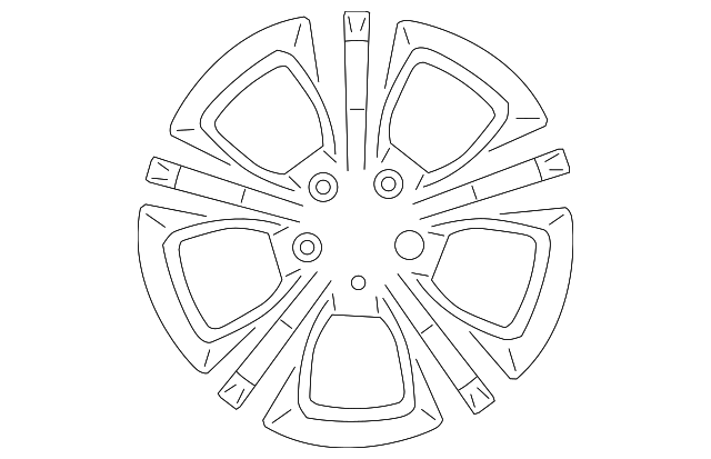 F1EZ-1007-A - Wheel, Alloy 2015-2018 Ford Focus | Big 3 Auto Parts