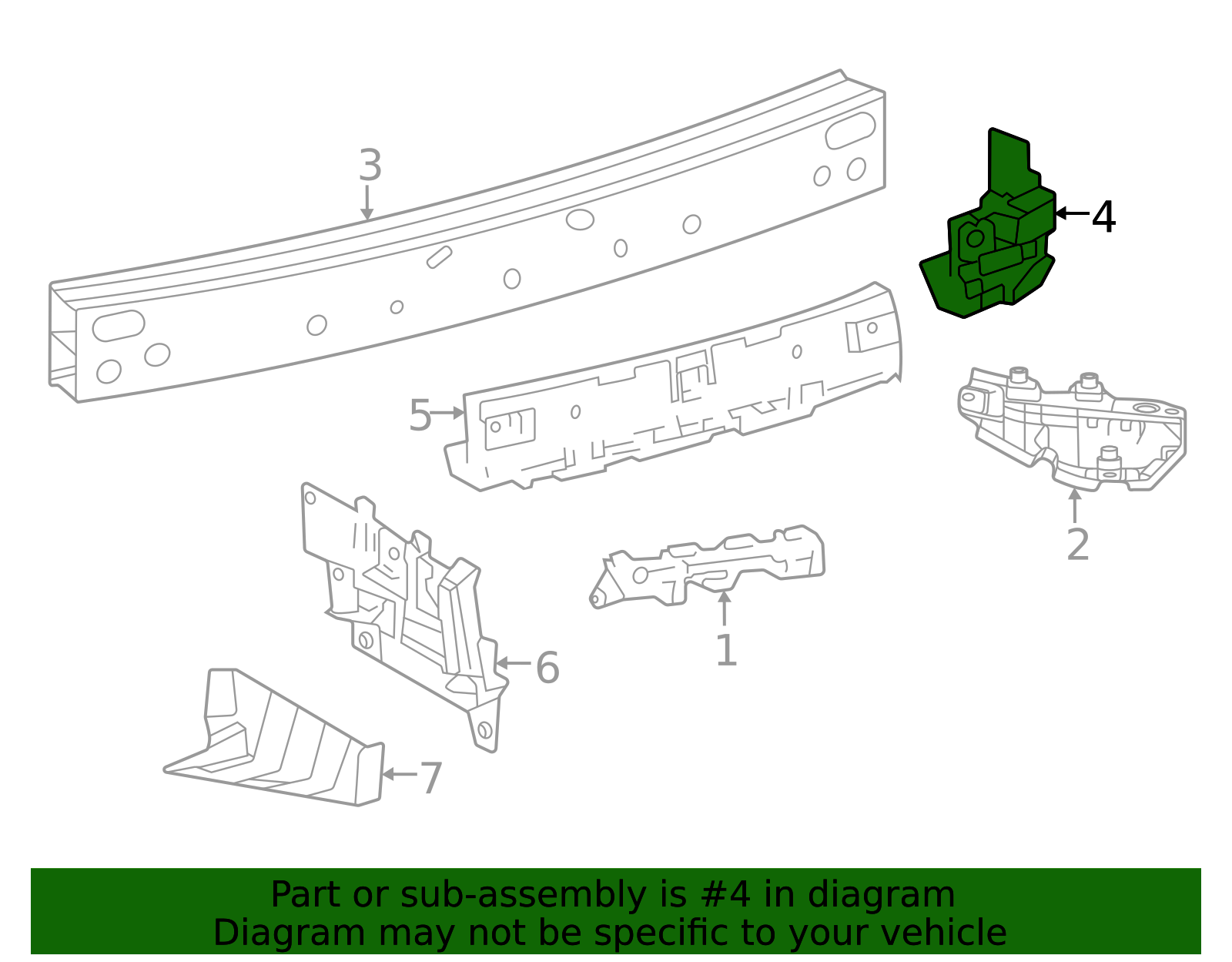 2023-2025 Toyota Crown 2023-2024 Toyota Crown - Outer Reinforced 52188 ...