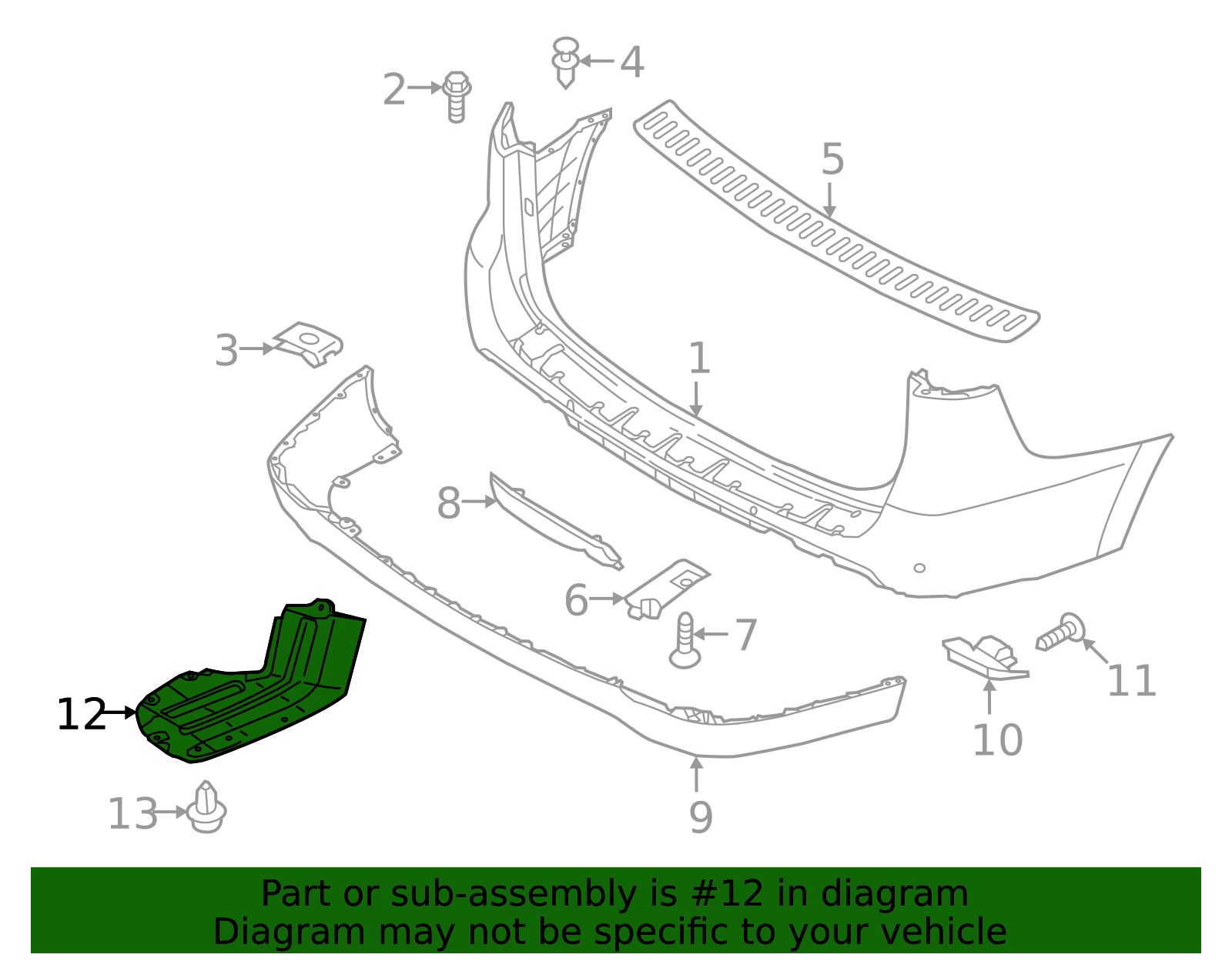 2019-2021 Kia Sedona Under Cover 86695-A9700 | TascaParts.com