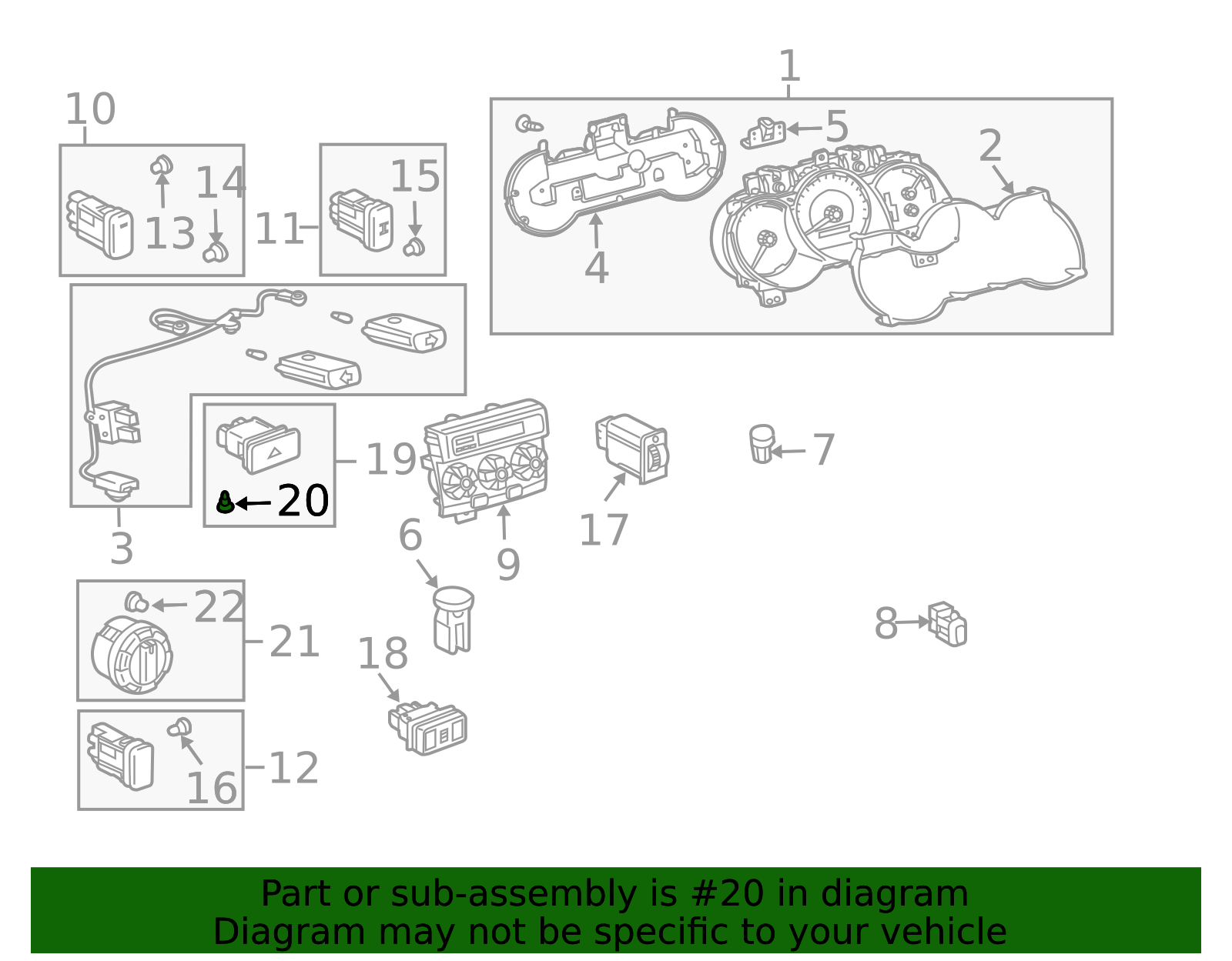 OEM 2000-2009 Toyota Toyota Part # 84999-10860 | Modern Toyota Parts