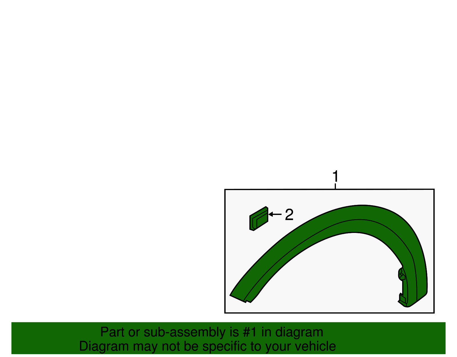 2017-2022 Kia Upper Molding 87711-G5000 | OEM Parts Online