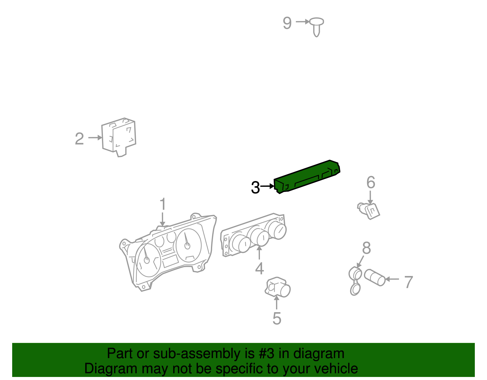 2006-2010 Hummer Transfer Case Selector Switch 15800080 | Capital Chevy ...