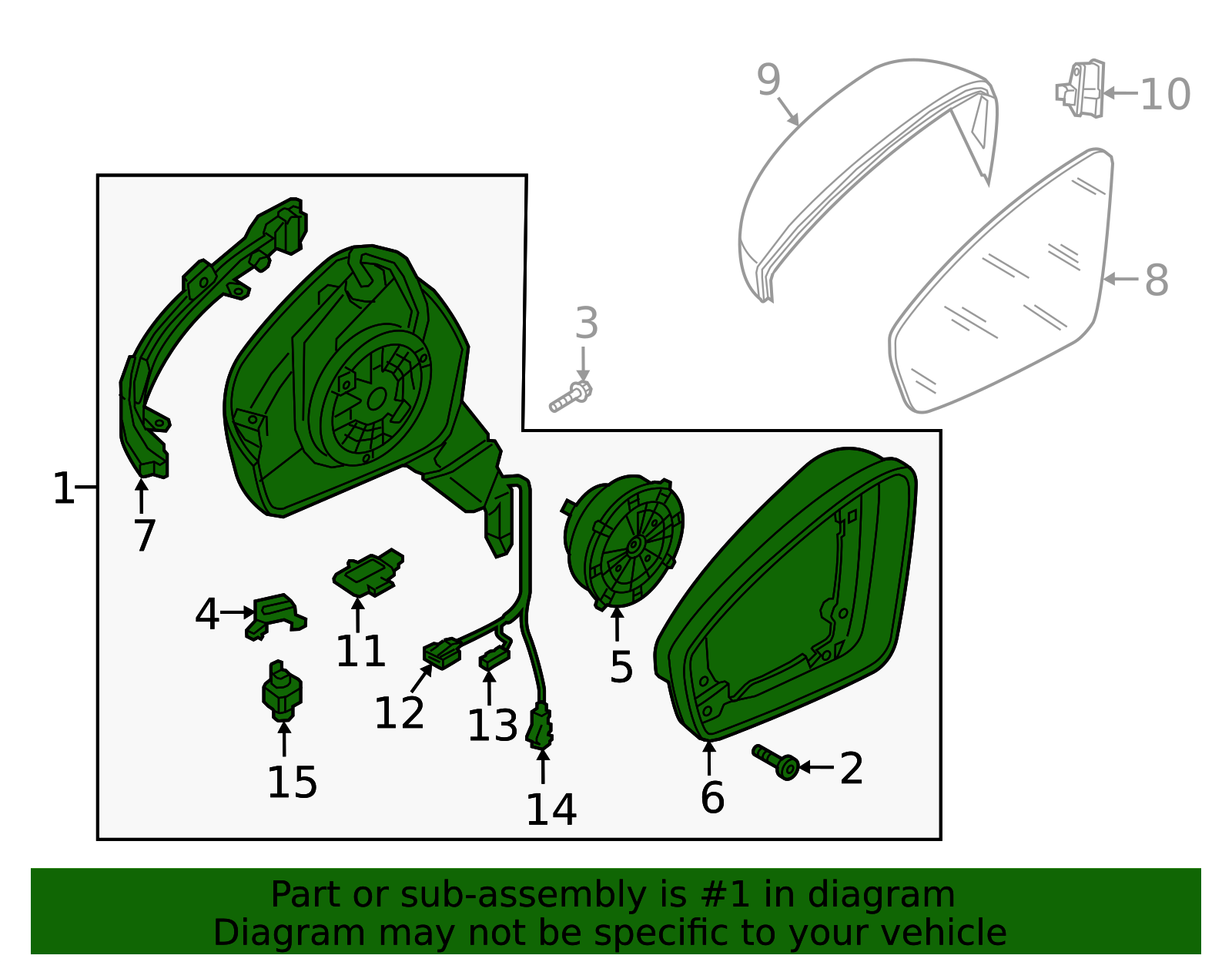 5NN-857-508-R-9B9 - 2018-2021 Volkswagen Tiguan - Housing Assembly ...
