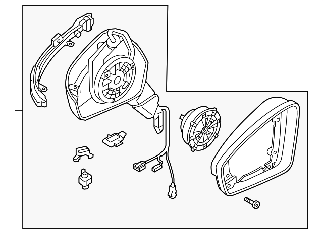 5NN-857-508-R-9B9 - 2018-2021 Volkswagen Tiguan - Housing Assembly ...